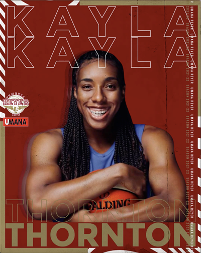 Kayla Thornton è una giocatrice dell'Umana Reyer Venezia